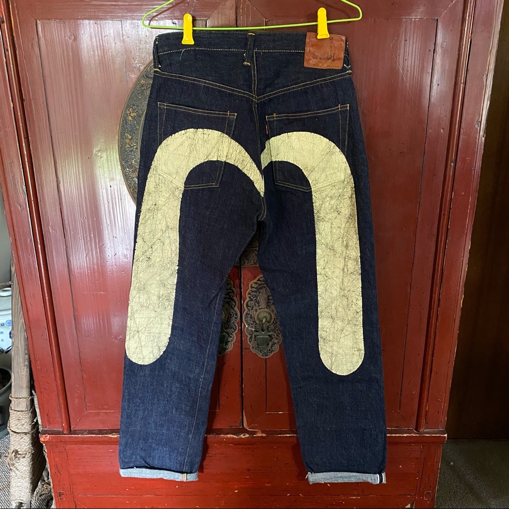No. 1 Special 2001 Evisu Diacock Selvedge Jeans - Gem